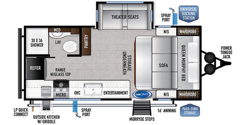 2024 East to West Silver Lake RV Specs Guide