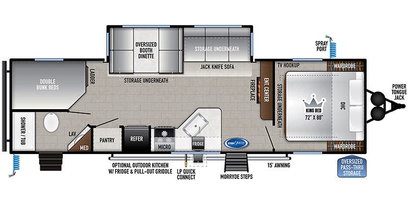 2024 East to West Silver Lake RV Specs Guide