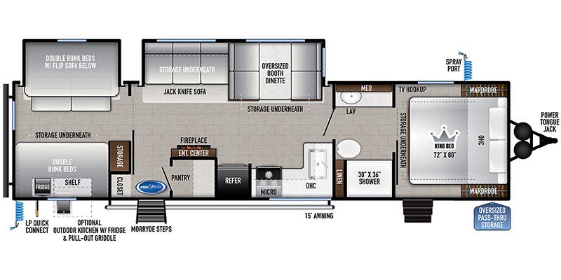 2024 East to West Silver Lake RV Specs Guide