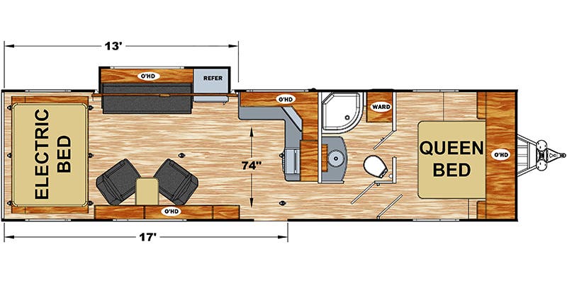 2023 Eclipse Iconic Platinum 2818SWG specs and literature guide