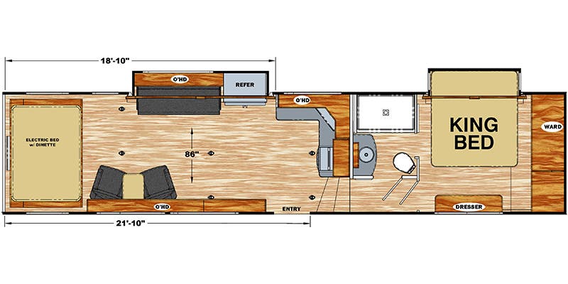 2023 Eclipse Iconic Platinum 3422RS specs and literature guide