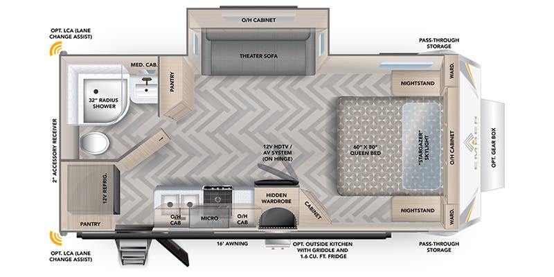 2023 Ember RV Touring Edition 20FB specs and literature guide