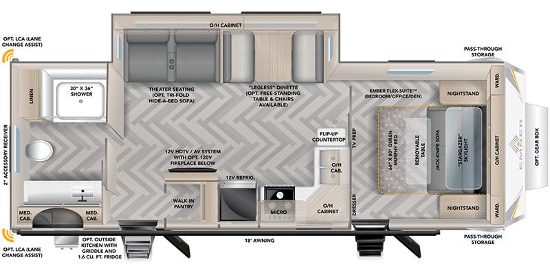 2023 Ember RV Touring Edition 26MRB specs and literature guide