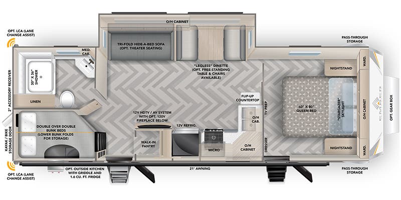 2023 Ember RV Touring Edition 28BH specs and literature guide