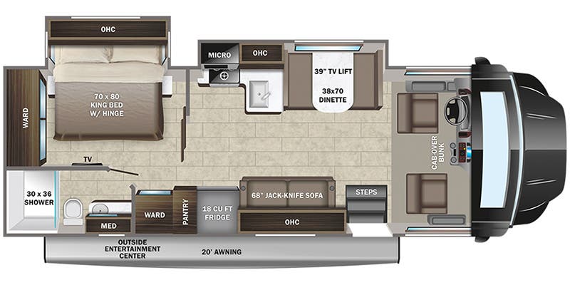 2023 Entegra Coach Accolade XT RV specs guide