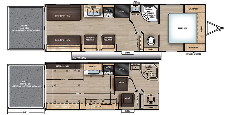 2023 Forest River Aurora Specs & Floorplans