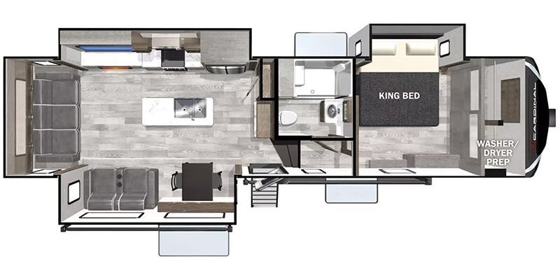 2023 Forest River Cardinal Luxury 320RLX specs and literature guide