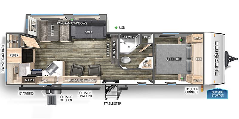 2024 Forest River Cherokee Black Label Specs & Floorplans