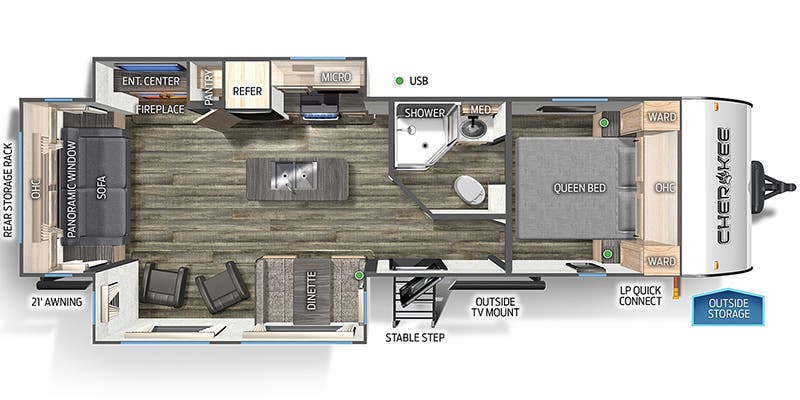 2024 Forest River Cherokee Black Label Specs & Floorplans