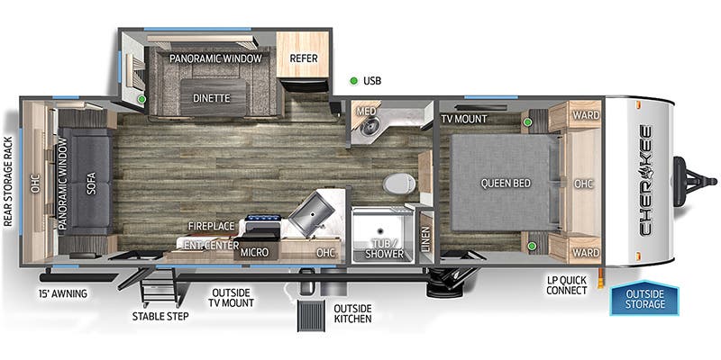 2024 Forest River Cherokee Black Label Specs & Floorplans