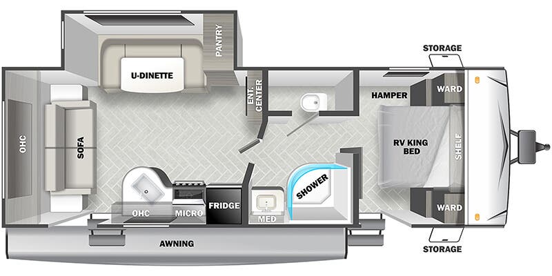 2023 Forest River EVO Southwest T2460 specs and literature guide
