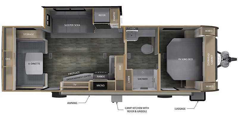 2023 Forest River EVO Southwest T2560 specs and literature guide