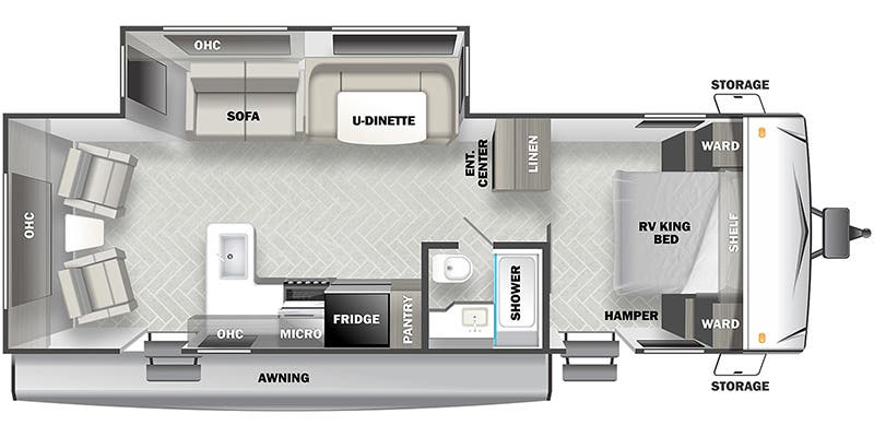2023 Forest River EVO Southwest T2600 Travel Trailer Specs