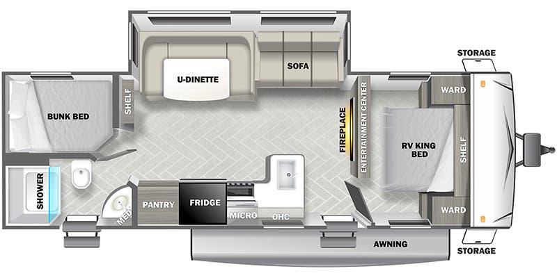 2023 Forest River EVO Southwest T2850 specs and literature guide