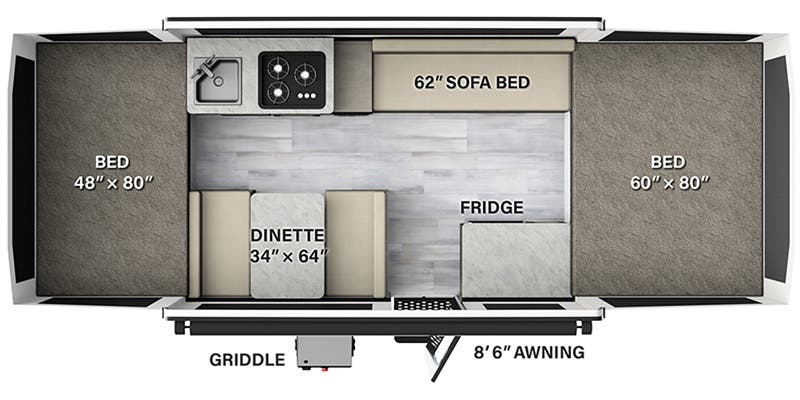 2024 Forest River Rockwood Extreme Sports Package RV Specs Guide