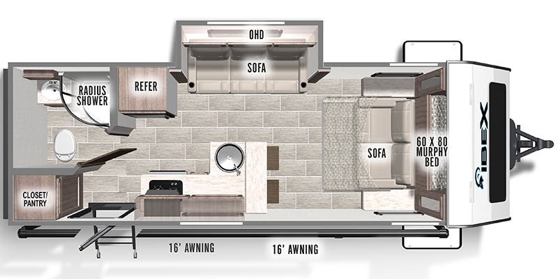 2023 Forest River IBEX 19MSB specs and literature guide