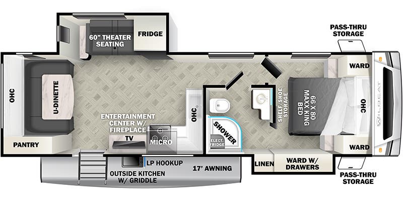 2023 Forest River Wildcat 260RD specs and literature guide