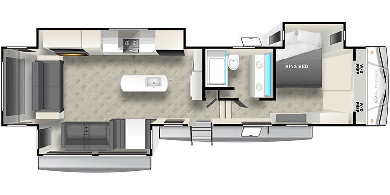 2023 Forest River Wildcat 363DVW specs and literature guide