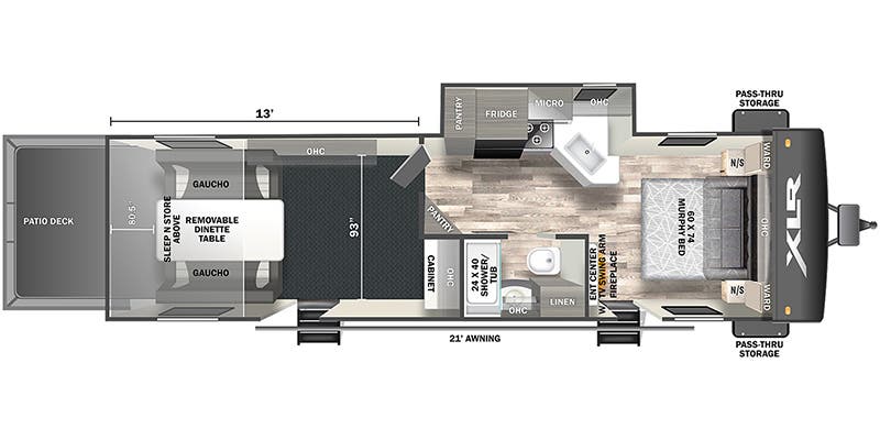 2023 Forest River XLR Micro Boost 29XLRE specs and literature guide