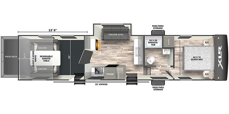 2023 Forest River XLR Micro Boost 305XLRE specs and literature guide