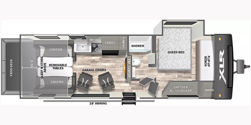 2023 Forest River XLR Hyperlite 2914 specs and literature guide