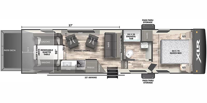 2023 Forest River XLR Micro Boost RV Specs Guide