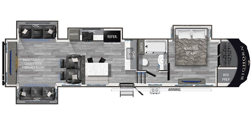 2023 Heartland Bighorn Traveler Specs & Floorplans