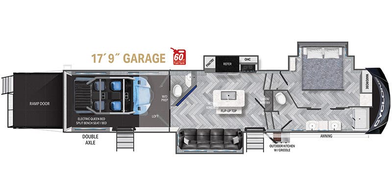 2023 Heartland Cyclone CY 4118 specs and literature guide