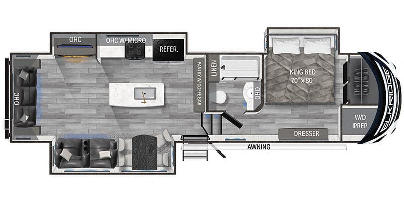 2023 Heartland ElkRidge ER 32 RLS specs and literature guide