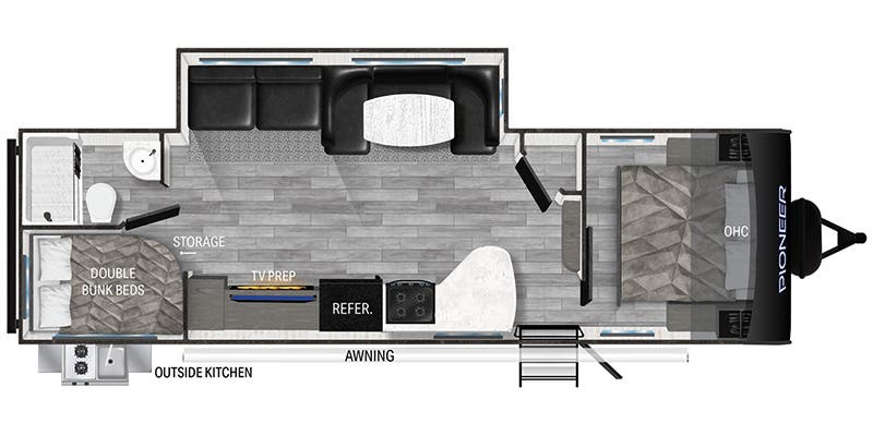 2023 Heartland Pioneer PI BH 280 specs and literature guide