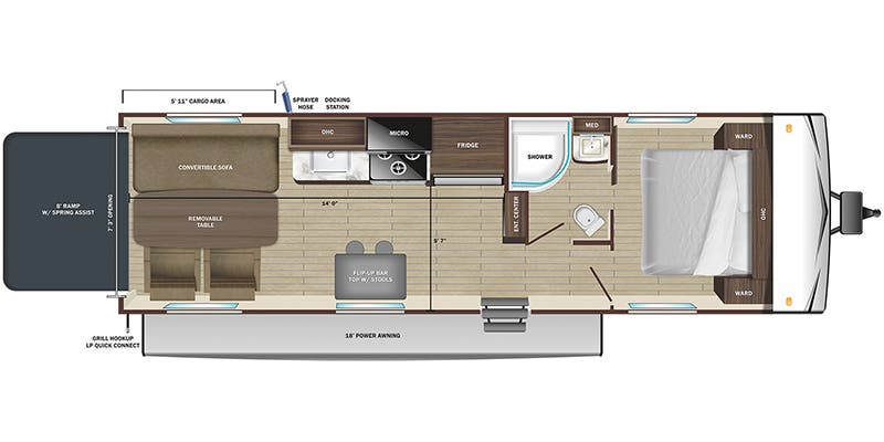2023 Highland Ridge Open Range Conventional Specs & Floorplans