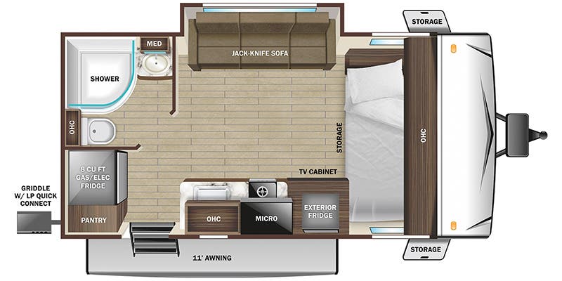 2023 Highland Ridge Range Lite Air Specs & Floorplans
