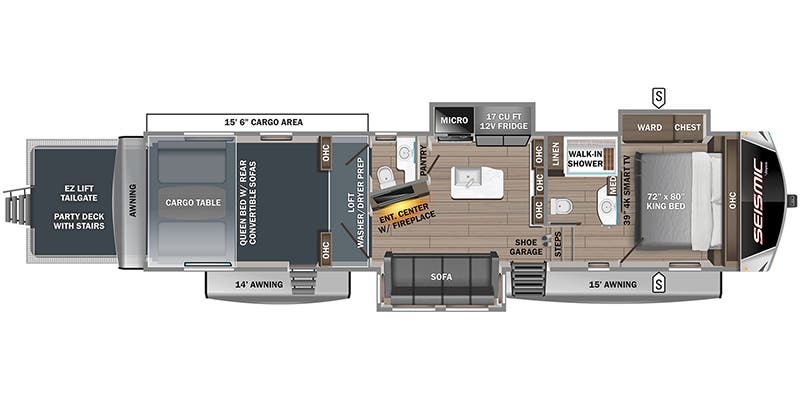 2023 Jayco Seismic Luxury Series RV Specs Guide