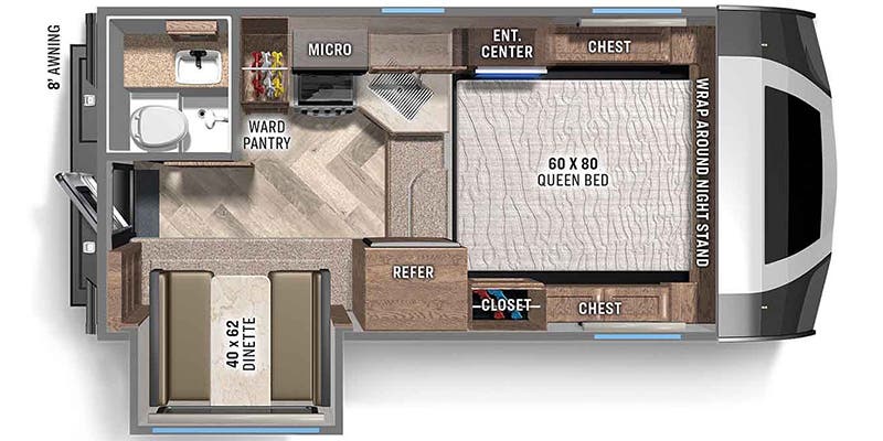2023 Palomino Backpack HS-2902 Truck Camper Specs