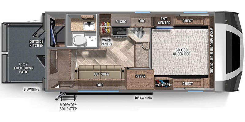 2023 Palomino Backpack HS-2912 specs and literature guide