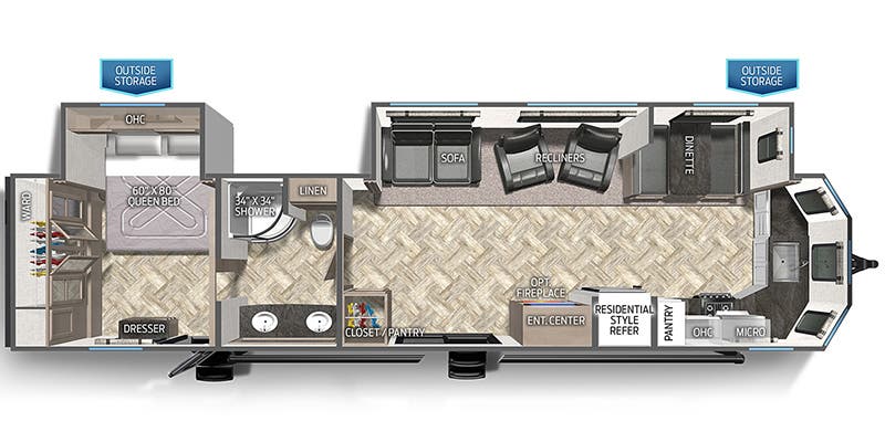 Puma Destination Trailer Floor Plans | Floor Roma