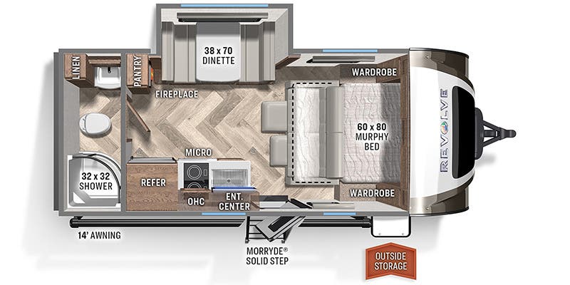 2023 Palomino Revolve RV Specs Guide