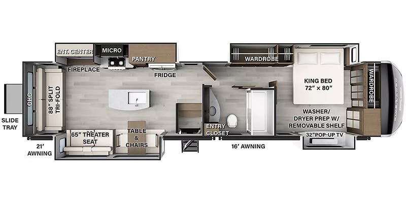2023 Palomino River Ranch Specs & Floorplans