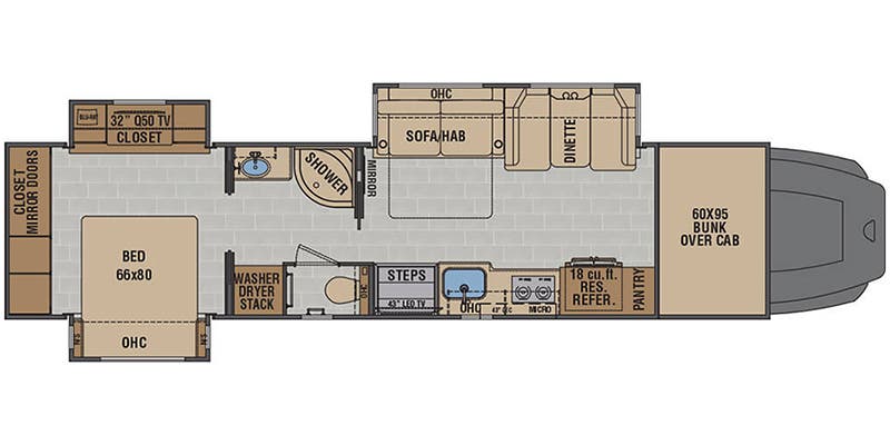 2023 Renegade RV Classic 41CRW specs and literature guide