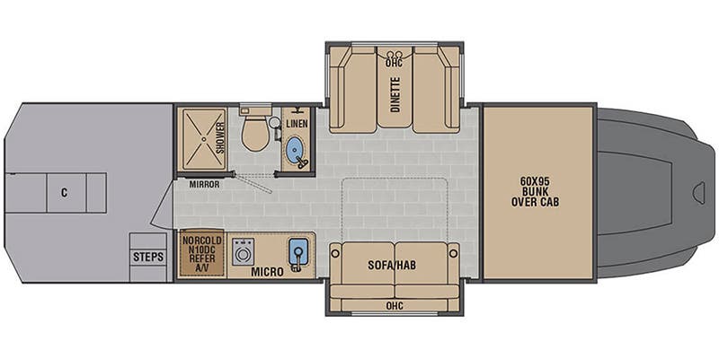 2024 Renegade RV Classic CS140 specs and literature guide