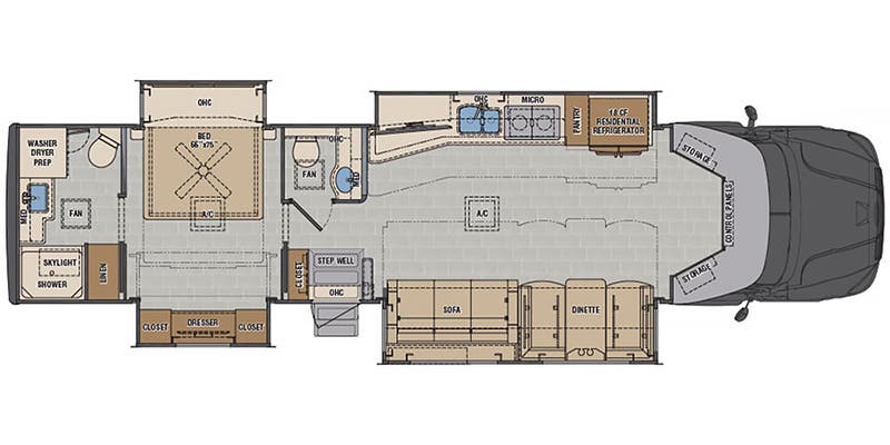 2023 Renegade RV Explorer 40ERB specs and literature guide