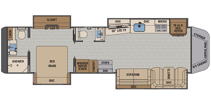 2023 Renegade RV XL X43DB specs and literature guide