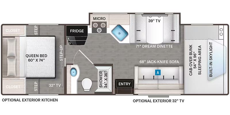 2023 Thor Motor Coach Quantum LC Specs & Floorplans