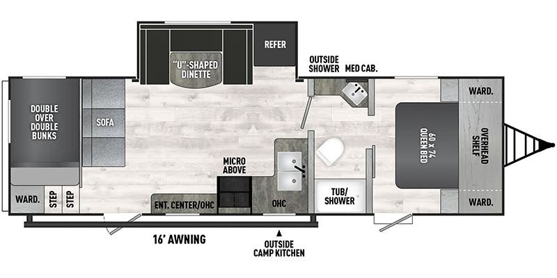 2024 Coachmen Clipper 6K Series 262BHS specs and literature guide