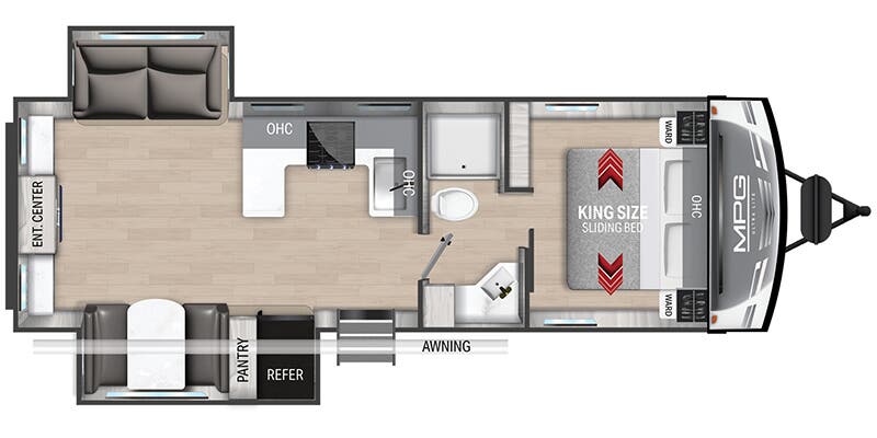 2024 Cruiser RV MPG MPG 2780RE specs and literature guide