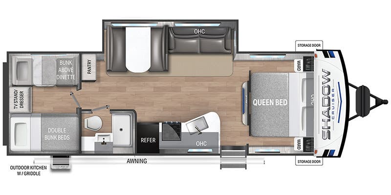 2024 Cruiser RV Shadow Cruiser SC280QBS specs and literature guide