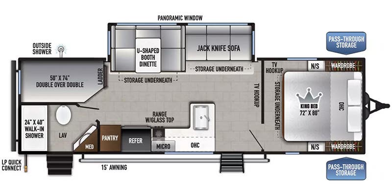 2024 East to West Silver Lake LE 26BHLE specs and literature guide