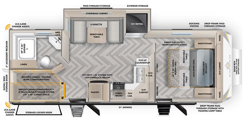 2024 Ember RV Touring Edition 24MSL specs and literature guide