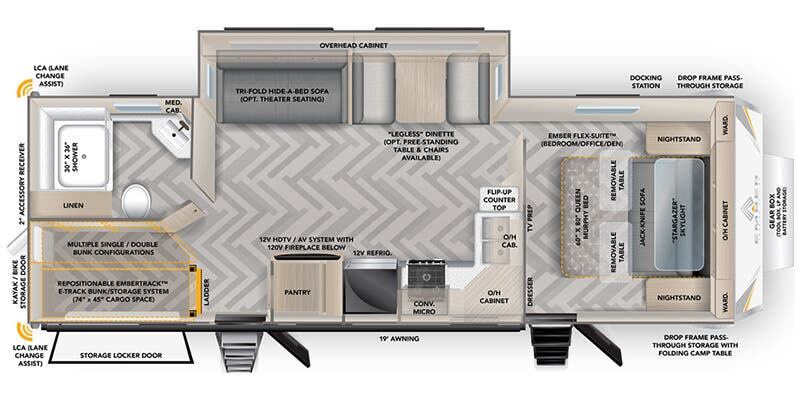 2024 Ember RV Touring Edition 28MSL specs and literature guide