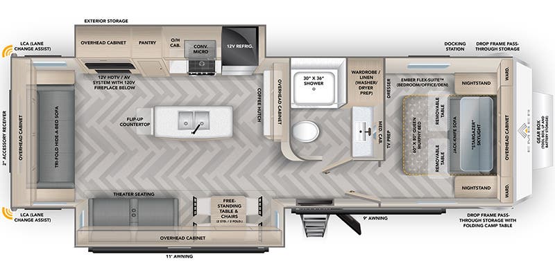 2024 Ember RV Touring Edition 29MRS specs and literature guide